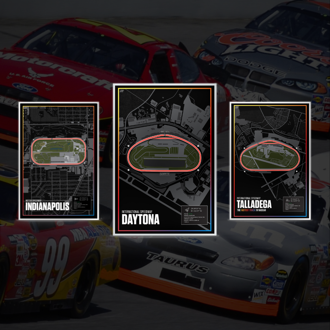 Nascar Racetrack Artwork – Racetrack Prints